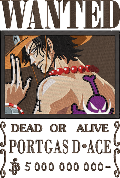 Ace Bounty / One Piece – Hoodie Hunters